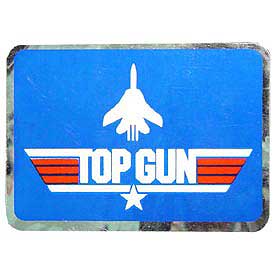 Top Gun - Rectangle Decal at Sticker Shoppe