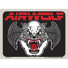 Airwolf United States Air Force - Rectangle Decal at Sticker Shoppe