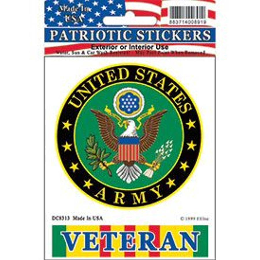 United States Army Vietnam Veteran - Clear Window Decal at Sticker Shoppe