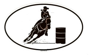 Barrell Racing - Sticker at Sticker Shoppe