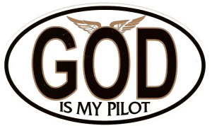 God Pilot - Sticker at Sticker Shoppe