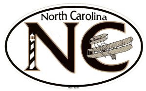 North Carolina - Sticker at Sticker Shoppe