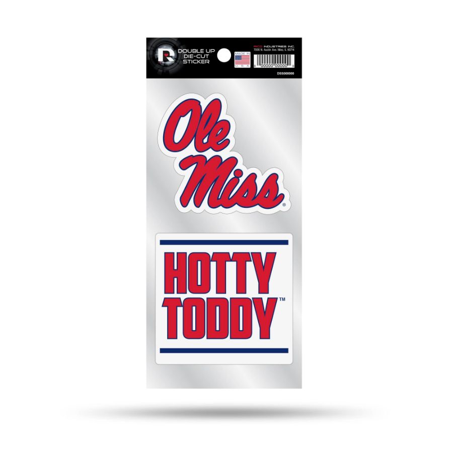 University Of Mississippi Ole Miss Rebels Hotty Toddy Slogan - Double ...