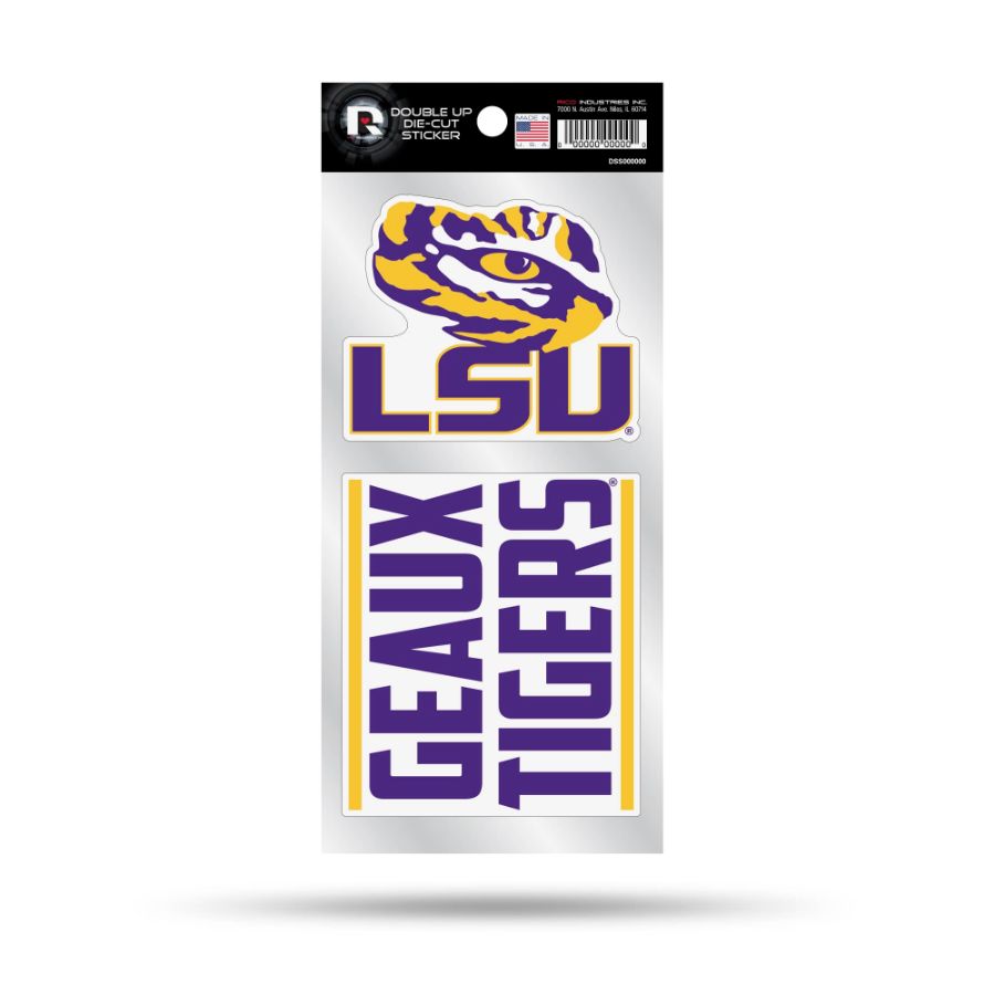 Louisiana State University LSU Tigers Geaux Tigers Slogan - Double Up ...