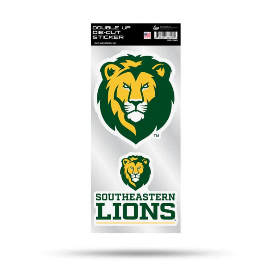 Southeastern Louisiana LionsDouble Up Die Cut Decal Set at Sticker Shoppe