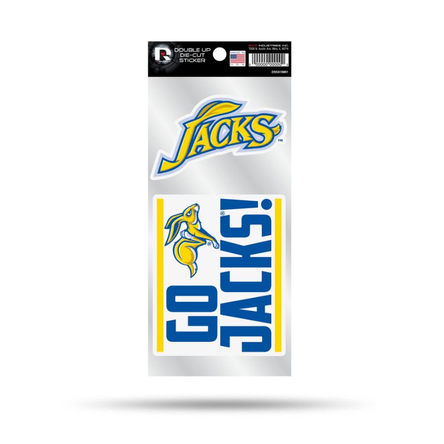 South Dakota State University Jackrabbits Go Jacks Slogan - Double Up ...