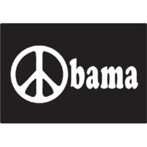 Obama Peace - Sticker at Sticker Shoppe