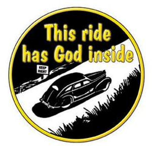 God Inside - Sticker at Sticker Shoppe