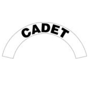 Cadet - Standard Reflective Helmet Crescent Rocker at Sticker Shoppe