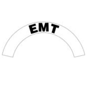 EMT - Standard Reflective Helmet Crescent Rocker at Sticker Shoppe