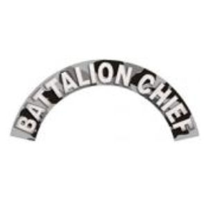 Battalion Chief - Grey Camo Reflective Helmet Crescent Rocker at ...