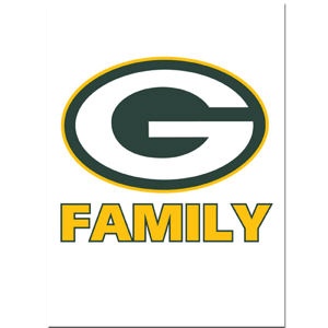 Green Bay Packers - Team Family Pride Decal at Sticker Shoppe