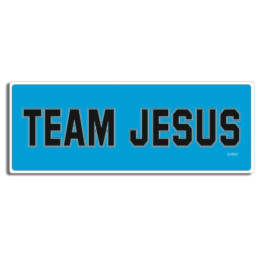 Team Jesus - Bumper Sticker at Sticker Shoppe