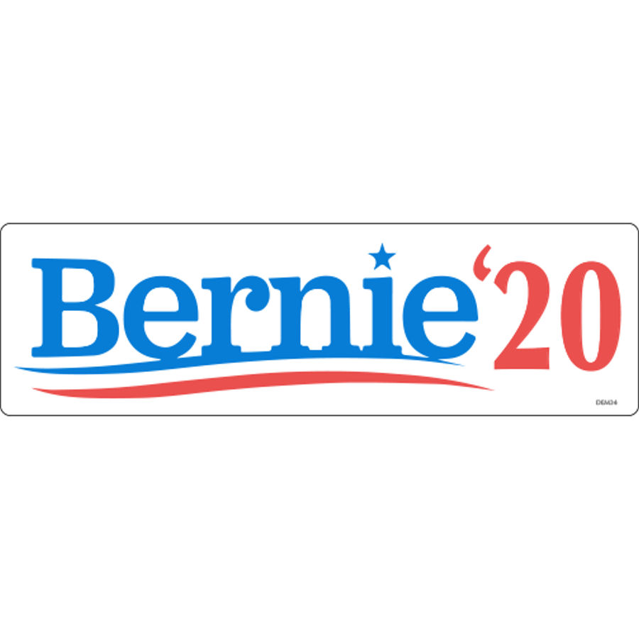 Bernie '20 Sanders - Bumper Sticker at Sticker Shoppe
