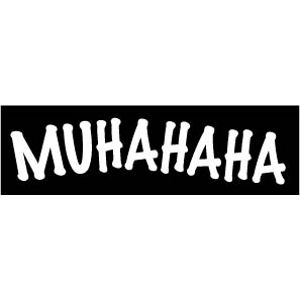 Muhahaha - Bumper Magnet at Sticker Shoppe
