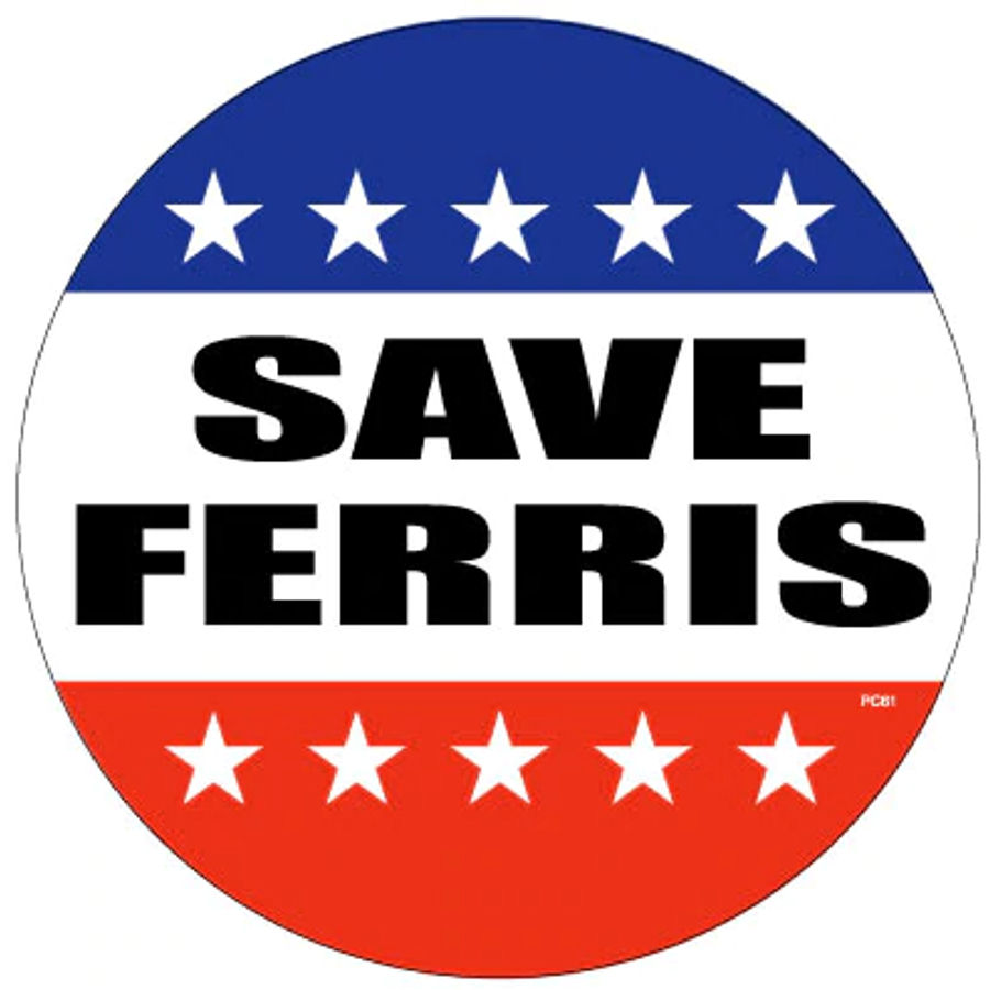 Save Ferris - Vinyl Sticker at Sticker Shoppe