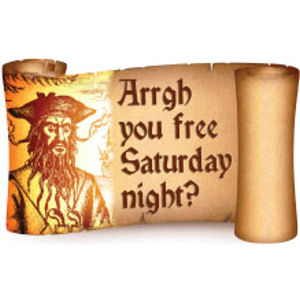 Arrgh You Free Saturday Night - Sticker at Sticker Shoppe
