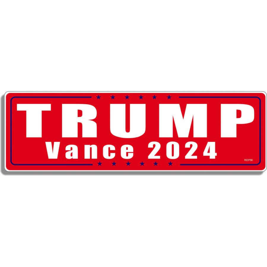 Trump Vance 2024 - Bumper Magnet at Sticker Shoppe