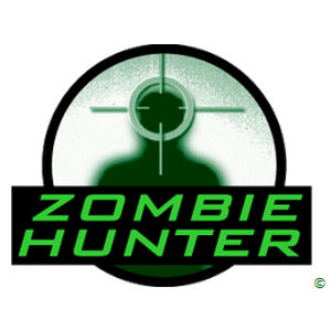 Zombie Hunter - Sticker at Sticker Shoppe