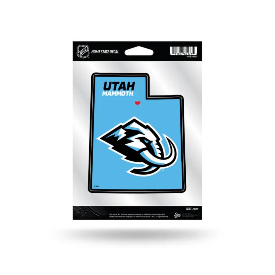 Utah Mammoth Home State Utah - Home State Vinyl Sticker at Sticker Shoppe