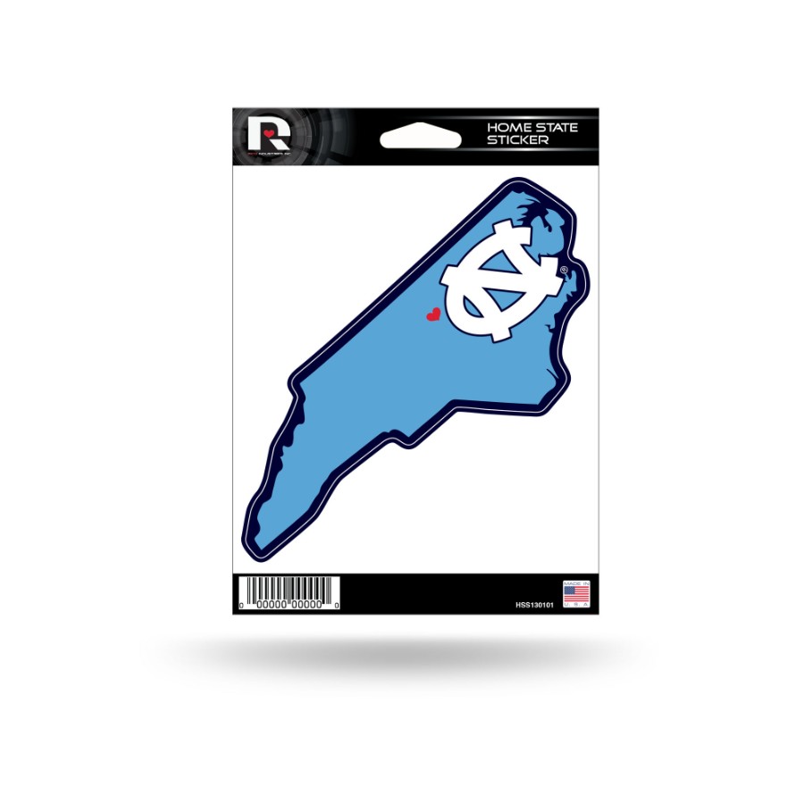 University Of North Carolina Tar Heels - Home State Vinyl Sticker at ...
