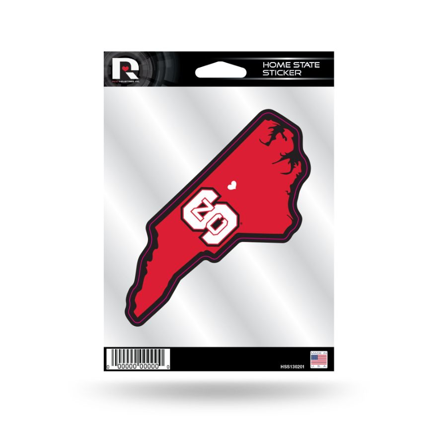 North Carolina State University Wolfpack - Home State Vinyl Sticker at ...