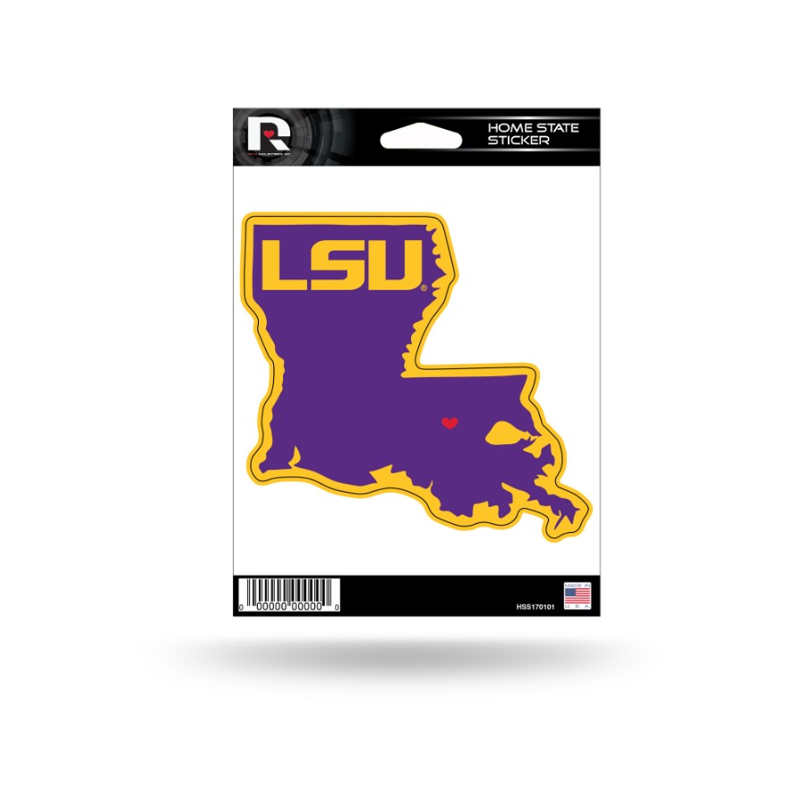 Louisiana State University LSU Tigers - Home State Vinyl Sticker at ...