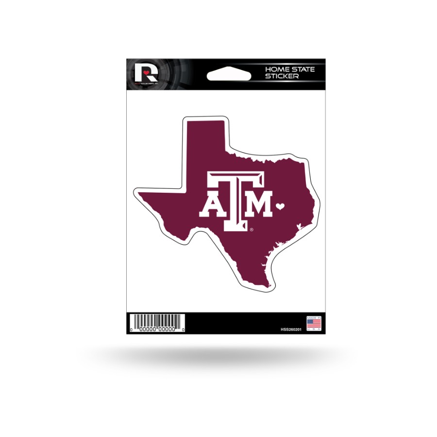 Texas A&M University Aggies - Home State Vinyl Sticker at Sticker Shoppe