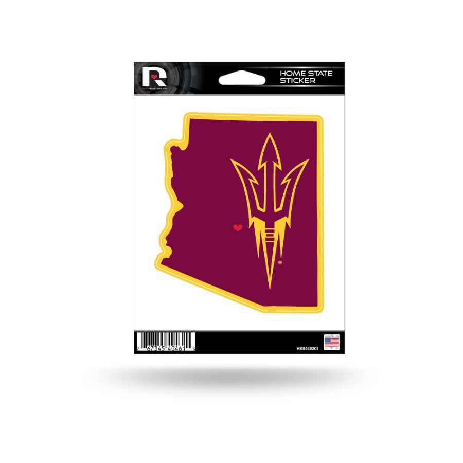 Arizona State University Sun Devils - Home State Vinyl Sticker at ...
