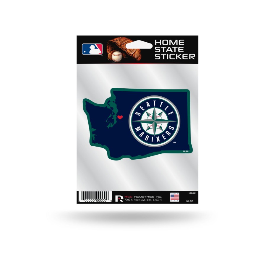 Seattle Mariners Washington - Home State Vinyl Sticker at Sticker Shoppe