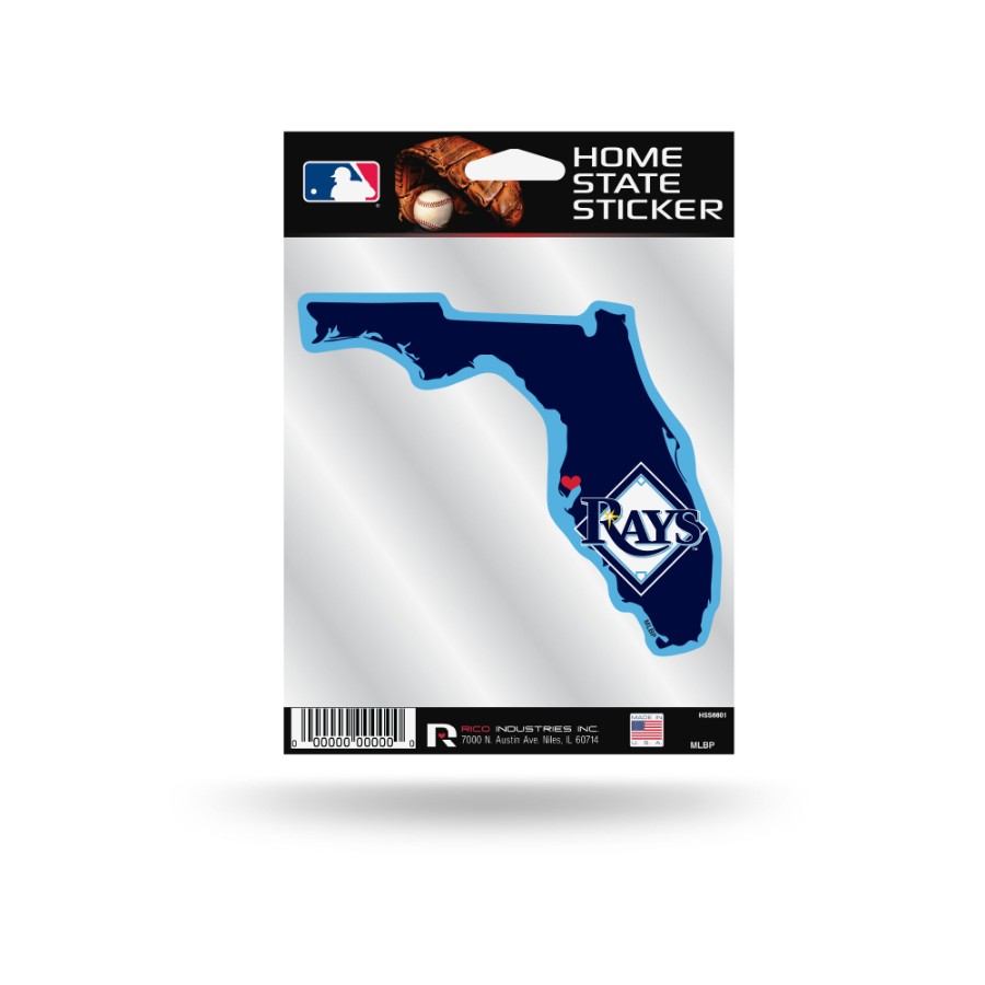 Tampa Bay Rays Florida - Home State Vinyl Sticker at Sticker Shoppe