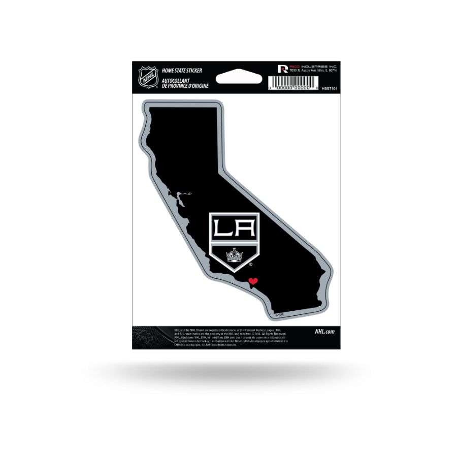 Los Angeles Kings California - Home State Vinyl Sticker at Sticker Shoppe