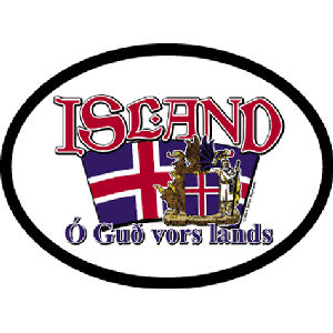 United Kingdom Of Great Britain - International Motto Oval Sticker at ...