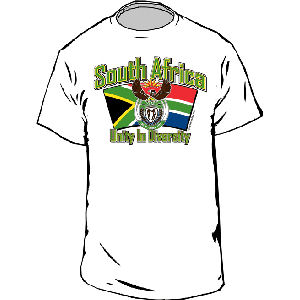 South Africa - Adult T-Shirt at Sticker Shoppe
