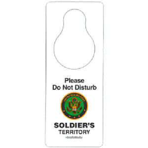 Army - Door Hanger at Sticker Shoppe