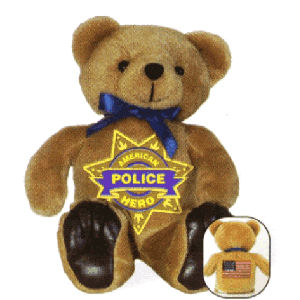 Police - Honor Bear at Sticker Shoppe
