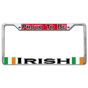 Irish - License Plate Frame at Sticker Shoppe