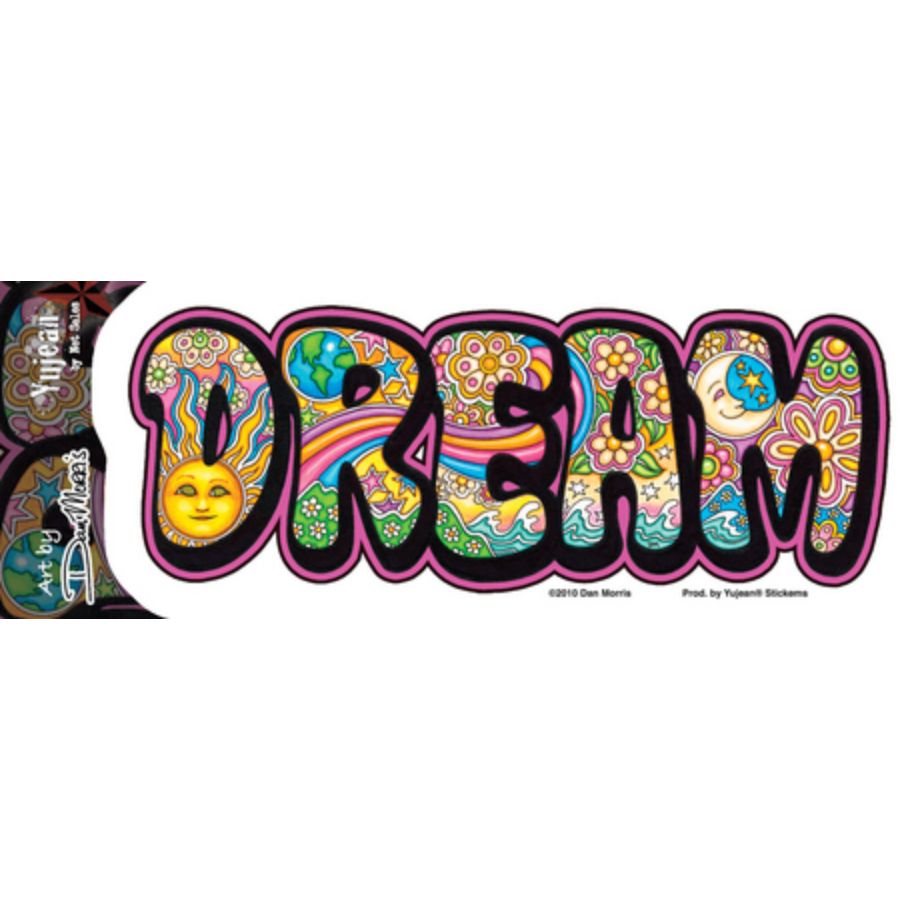 Dream Sun & Moon Dan Morris - Vinyl Sticker at Sticker Shoppe
