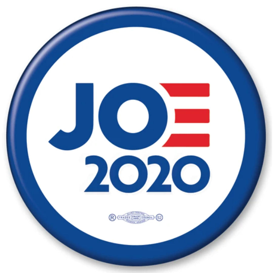 Joe 2020 - Campaign Button at Sticker Shoppe