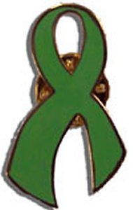 Plain Green - Lapel Pin at Sticker Shoppe