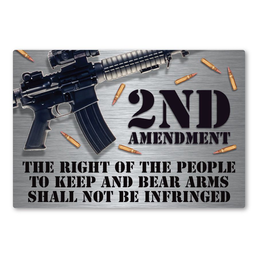 Pro 2nd Amendment Gun Rights - Magnet at Sticker Shoppe
