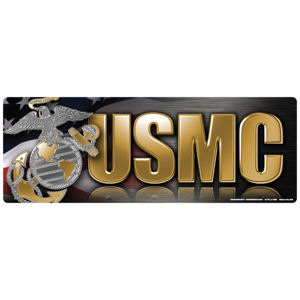 USMC United States Marine Corps - Bumper Magnet at Sticker Shoppe