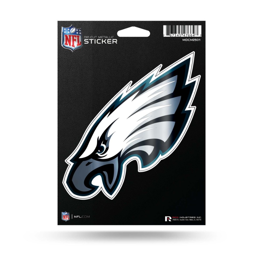 Philadelphia Eagles - Metallic Die Cut Vinyl Sticker at Sticker Shoppe