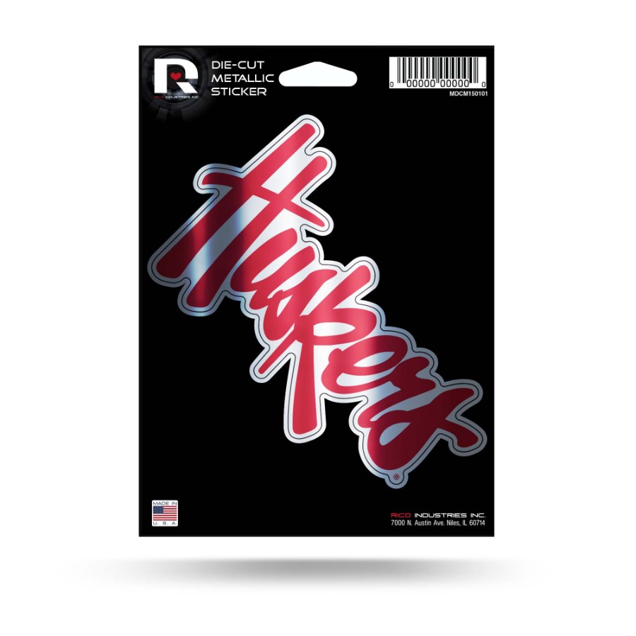 University Of Nebraska Cornhuskers - Metallic Die Cut Vinyl Sticker at ...