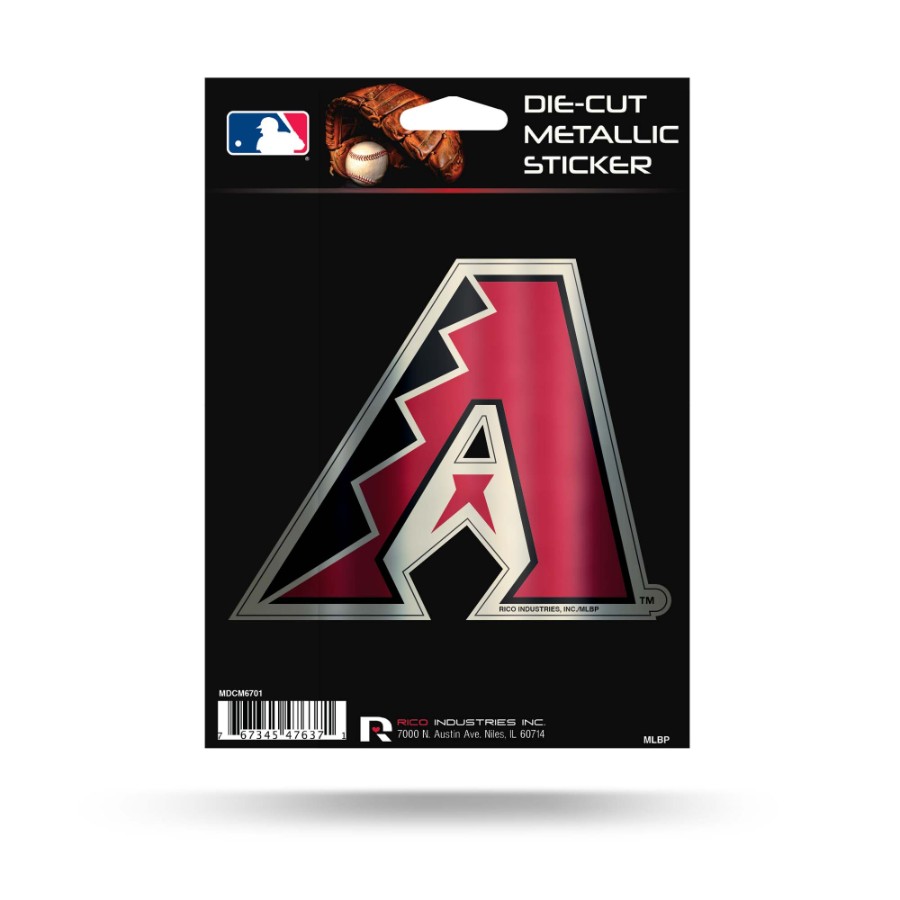 Arizona Diamondbacks - Metallic Die Cut Vinyl Sticker at Sticker Shoppe