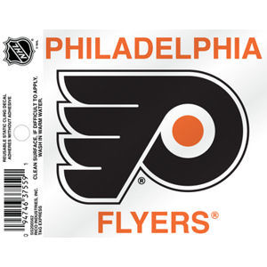 Philadelphia Flyers Script - Static Cling at Sticker Shoppe