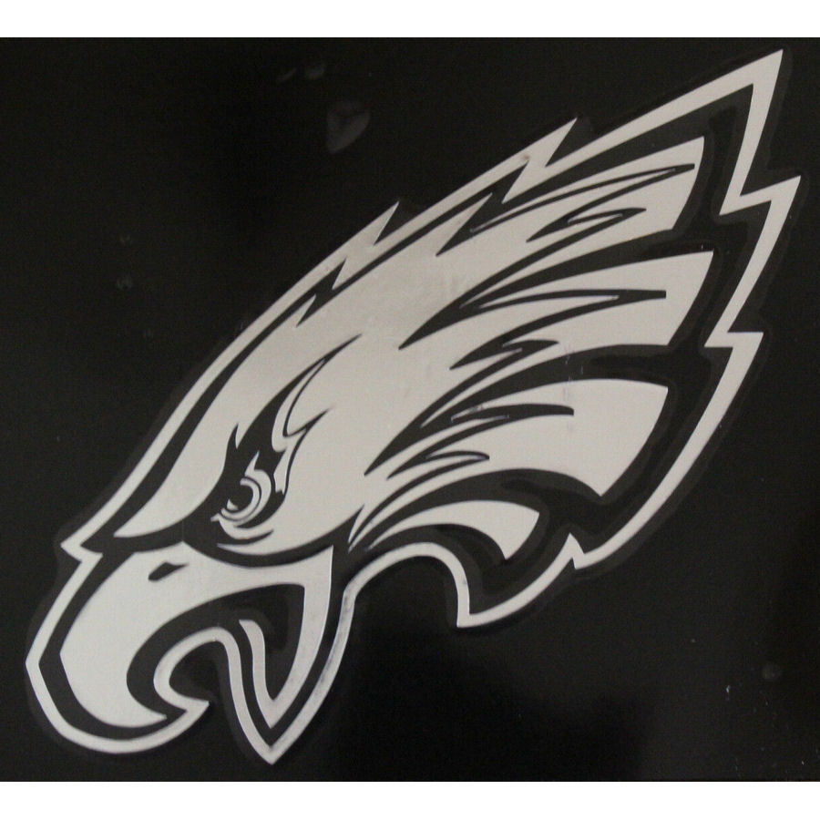 Philadelphia Eagles - Chrome Window Decal at Sticker Shoppe