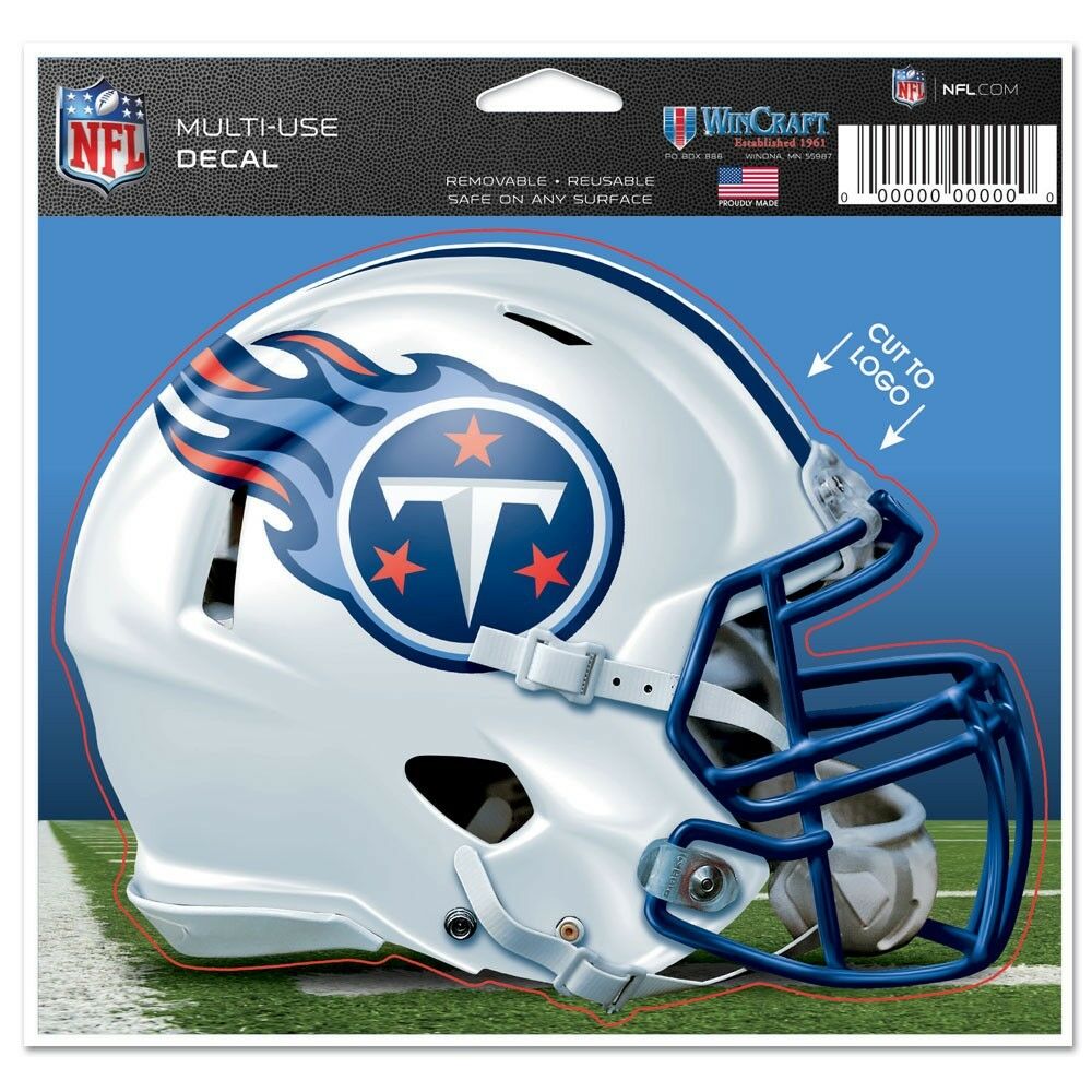 Tennessee Titans Helmet - 4.5x5.75 Die Cut Ultra Decal at Sticker Shoppe
