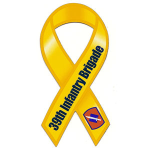 39th Infantry Brigade - Ribbon Magnet at Sticker Shoppe