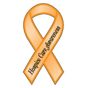 Hospice Care Awareness - Ribbon Magnet at Sticker Shoppe
